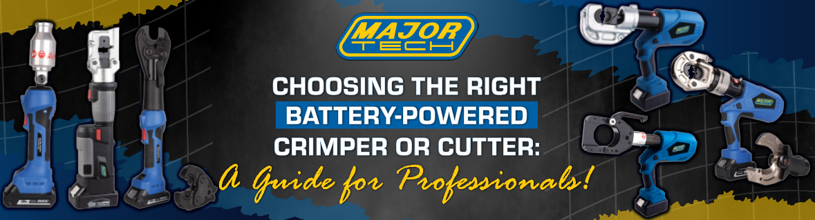 Choosing the right battery-powered crimper or cutter: a guide for ...