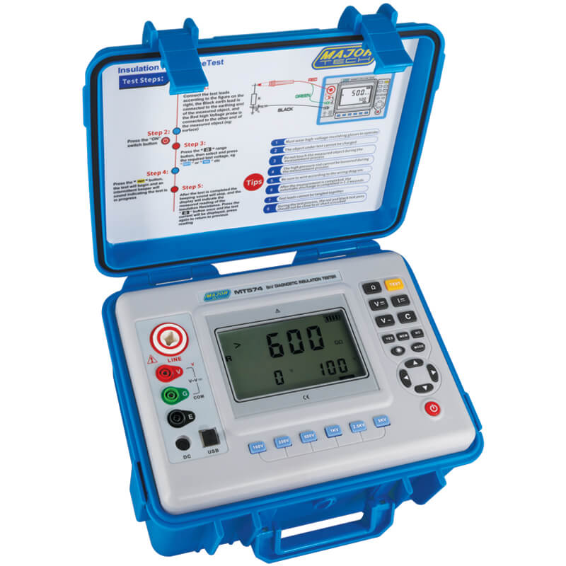 5kV Diagnostic Insulation Tester | MajorTech