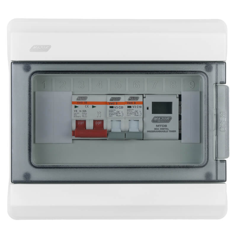 15 Way Distribution Board (Flush Mount) | MajorTech
