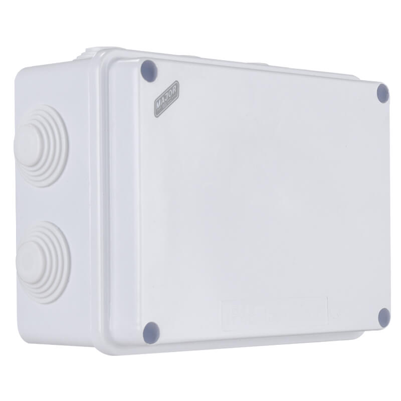 IP65 Junction Boxes with Rubber Gland (150mm x 110mm x 70mm) | MajorTech