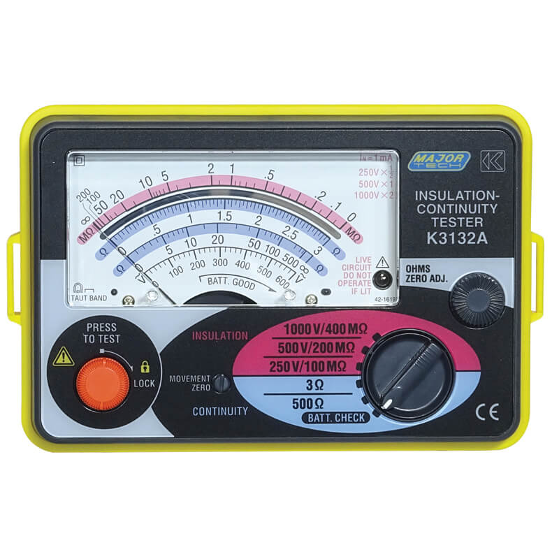 Analogue Insulation Tester | MajorTech