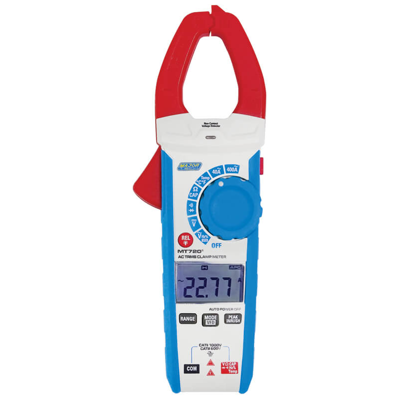 400A AC TRMS Clamp Meter | MajorTech