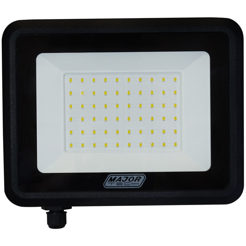 7 500lm / 50W LED Floodlight - 6500K Cool White | MajorTech