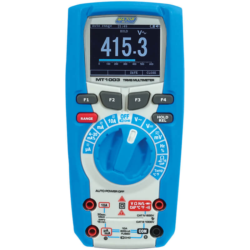 1000V AC/DC True RMS Multimeter | MajorTech