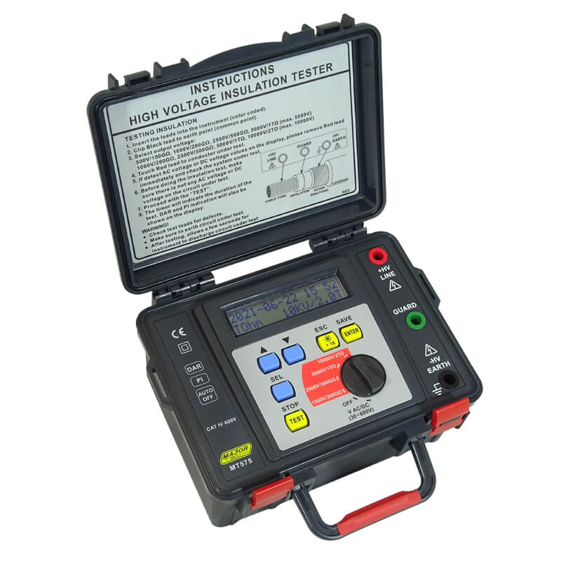 10kV High Voltage Insulation Tester | MajorTech
